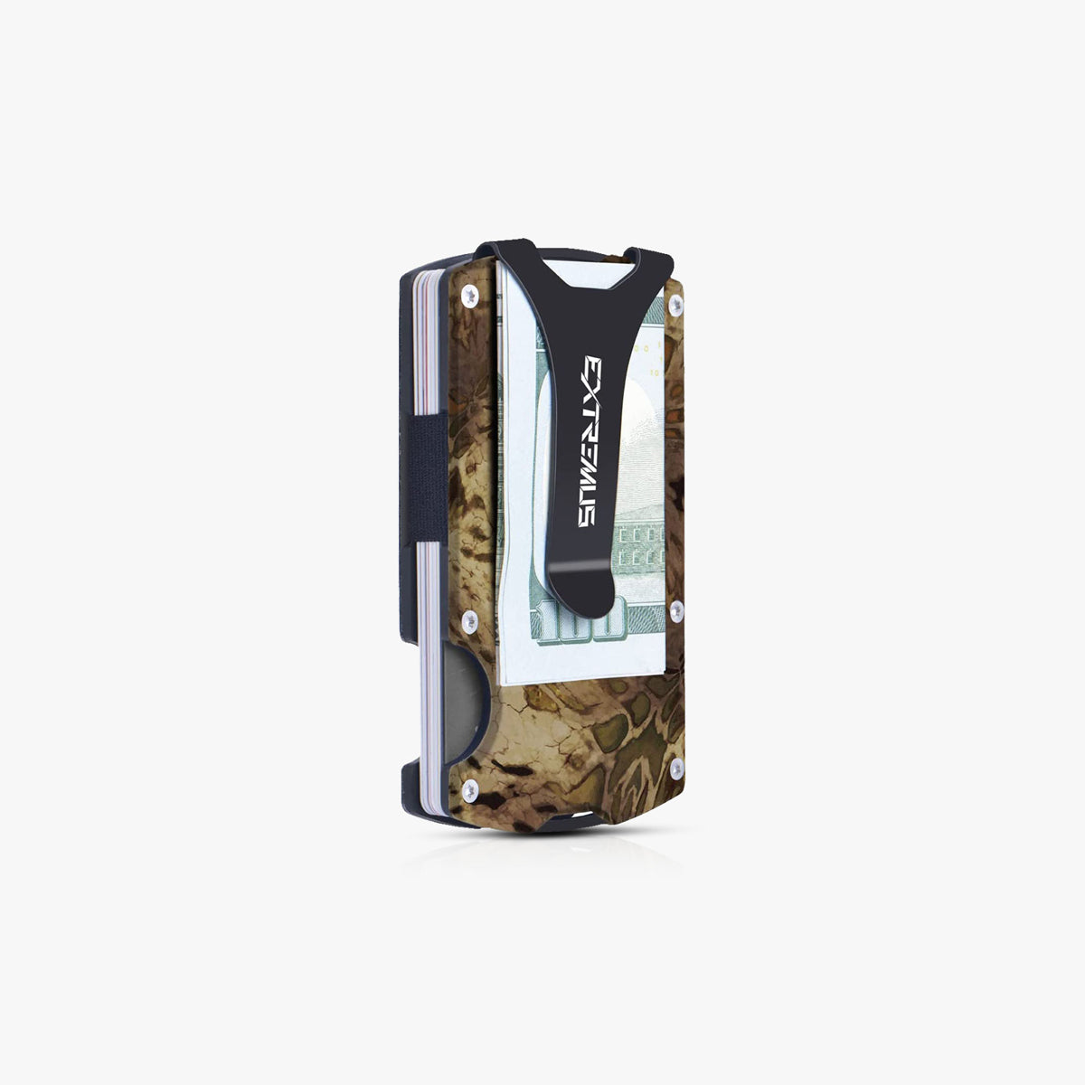 Extremus Carbon Fiber Wallet, Money Clip, RFID Blocking Technology